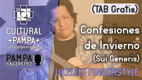 Confesiones De Invierno Sui Generis Ukelele Cover Youtube