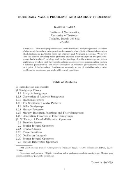 pdf semigroup theory