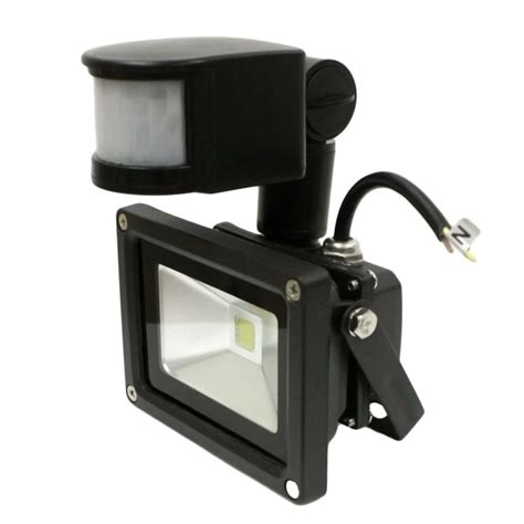 GLW 10w LED Motion Sensor Detector Flood Light PIR Outdoor Lamp IP65