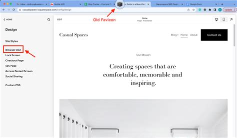 How To Add Change Squarespace Favicons Step Guide