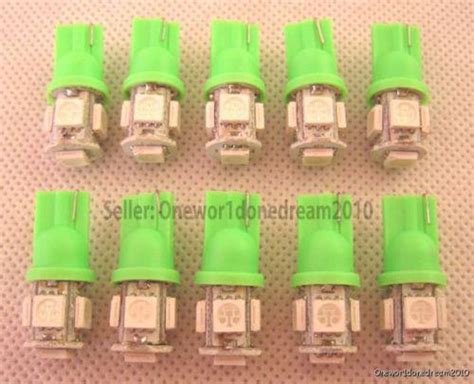 Buy 10x Super T10 168 194 W5W 5050 5 SMD LED Tail Wedge License Light