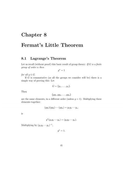 chapter 8 fermat s little theorem