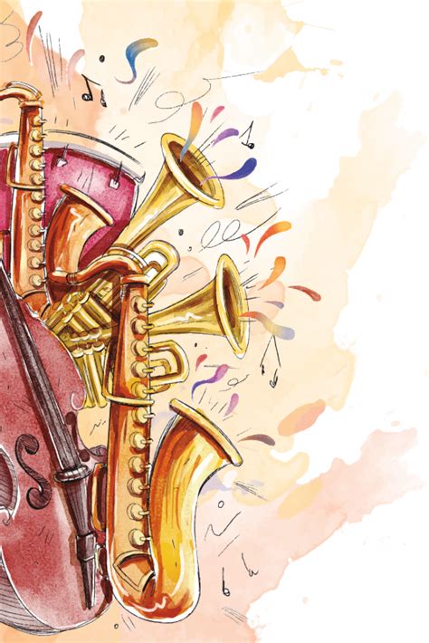 Musical Instruments Music Canvas Wall Art TenStickers