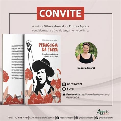 Convite Lançamento de Livro Centro de Educação