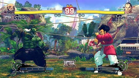 Troll Gouken Vs Satan Dan Youtube
