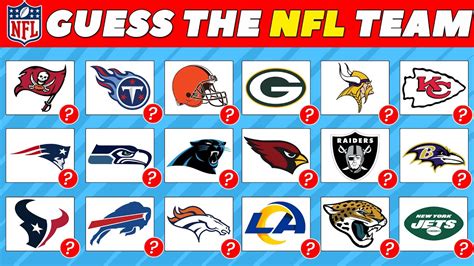 Can You Guess The NFL Teams Based On The Logo NFL Logo Quiz NFL