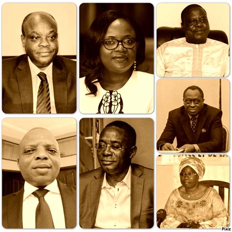 Cour constitutionnelle du Bénin Les membres de la 7ème mandature