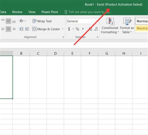 File Excel bị Product Activation Failed Cách sửa lỗi nhanh