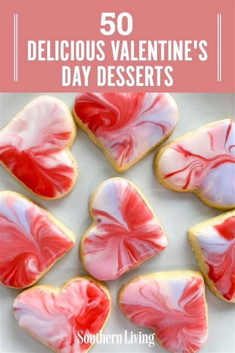 Valentine S Day Desserts With The Title Overlay