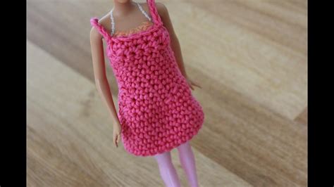 Crochet Barbie Dress Tutorial Pattern Right Handed YouTube