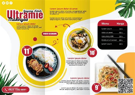 Desain Brosur Makanan Cdr 58 Koleksi Gambar
