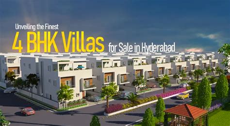 Unveiling The Finest Luxury 4 BHK Villas For Sale In Hyderabad