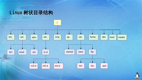 linux树状目录结构简介
