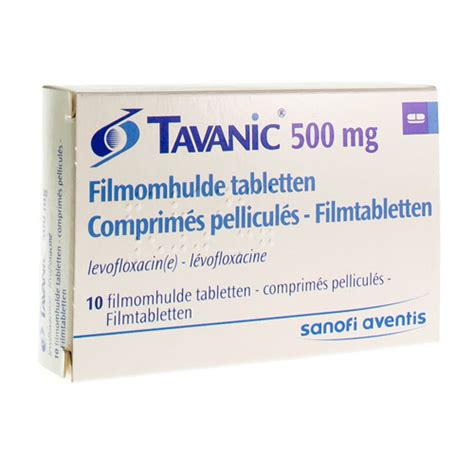 TAVANIC 500 COMP 10 X 500 MG Apotheek Kestens