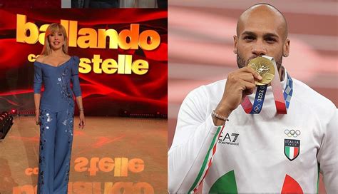 Ballando Con Le Stelle Milly Carlucci Corteggia Marcell Jacobs Lo