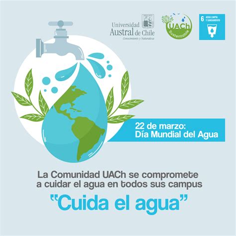 22 de marzo Día Mundial del Agua Noticias UACh
