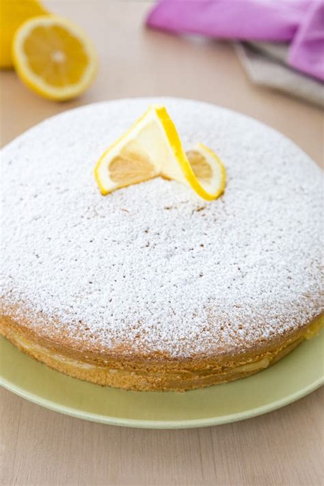 Torta Soffice Al Limone Senza Latte E Burro Ricetta Fatto In Casa Da