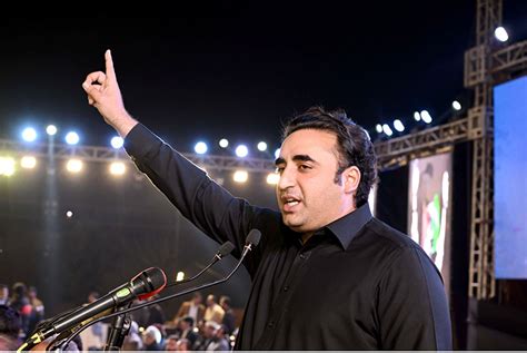 Chairman Pakistan Peoples Party Bilawal Bhutto Zardari Addresses A