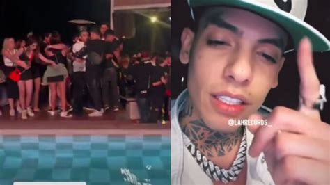 VIDEO Natanael Cano Protagoniza Pelea A Golpes En Bar Lanza Amenaza