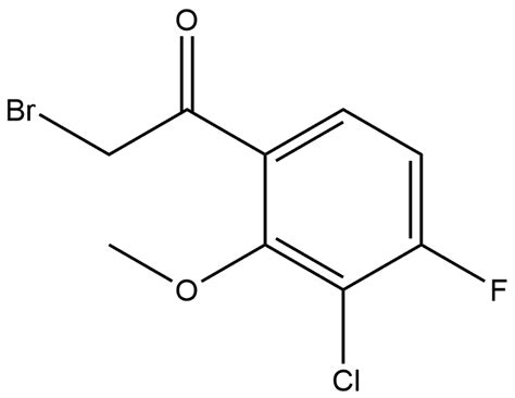 2 Bromo 1 3 Chloro 4 Fluoro 2 Methoxyphenyl Ethanone 2386348 89 4