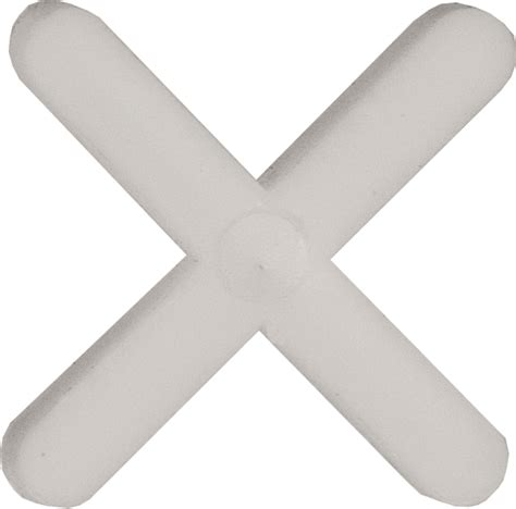 Krzyżyki do glazury płytek dystansowe 1 mm 200 szt DEDRA DEDRA