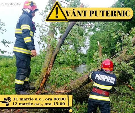 Cod galben de vânt puternic și precipitații mixte în acest weekend