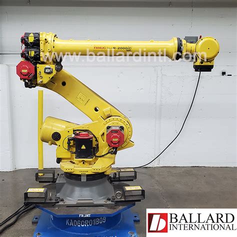 Fanuc R Ic L Robot System W R Ib Plus Controller Ballard