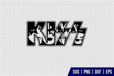 Kiss Band Logo SVG