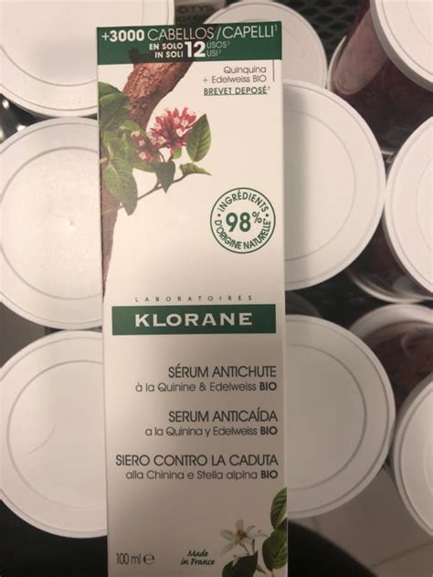 Klorane Sérum antichute à la Quinine Edelweiss Bio INCI Beauty