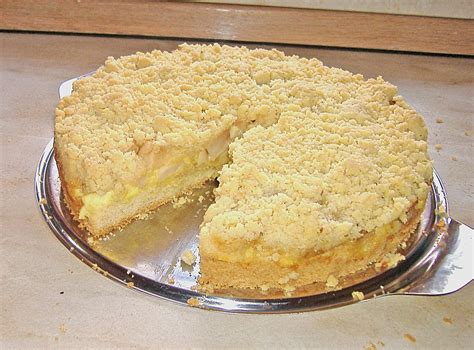 Apfel Streuselkuchen Mit Pudding Von Lari Chefkoch De