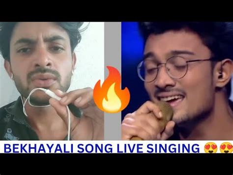 Bekhayali Song Competition Aish Ali Vs Rishi Singh Live Singing