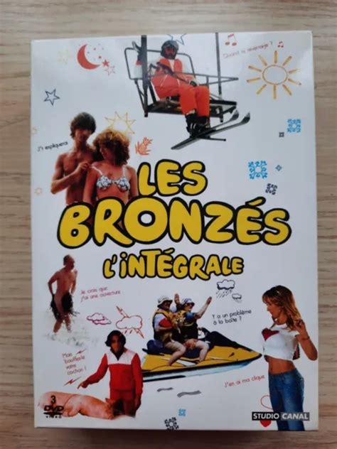 3 DVD LES BRONZES LES BRONZES FONT DU SKI Le PERE NOEL EST UNE