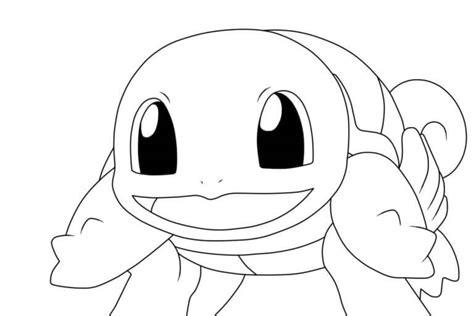 Squirtle Divertido Para Colorear Imprimir E Dibujar ColoringLib