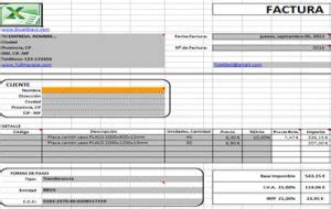 Plantilla De Facturas Hechas En Excel Experto En Excel Programas En