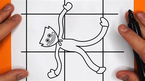 COMO DIBUJAR A HUGGY WUGGY Poppy Playtime Chapter 2 Friday Night