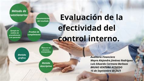 Tarea No 2 2 Evaluación de la efectividad del control interno by LUIS