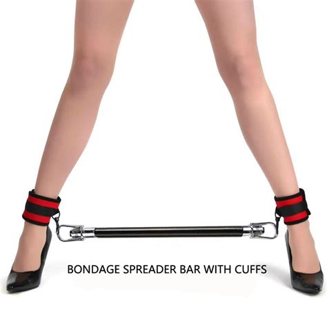 BDSM Bondage Barra Separadora De Acero Inoxidable De 16 Pulgadas Con