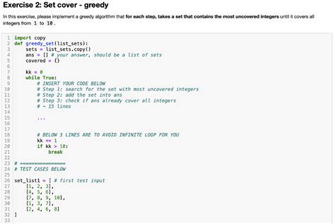 solved please use python algorithm programming language to