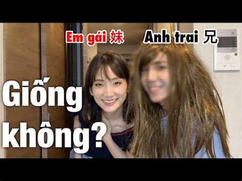 ANH TRAI VÀ EM GÁI TRÔNG GIỐNG HỆT NHAU NẾU CÙNG TRANG ĐIỂM 1 KIỂU THÌ