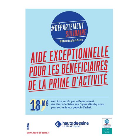 Aide exceptionnelle pour les bénéficiaires de la prime d activité