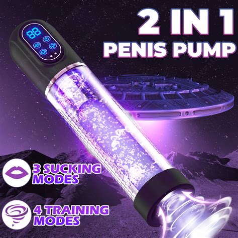 Mechaniczny Penis Pompa Powi Kszalnik Penisa Extender IPX7 Wodoodporna