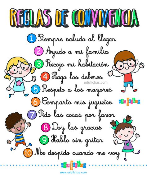 16 Normas de Convivencia en el Hogar para Niños