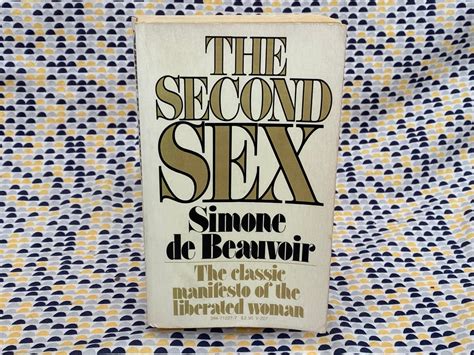 The Second Sex Simone De Beauvoir Vintage Paperback Book Etsy