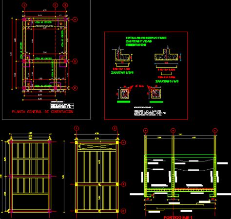 Planos Estructurales Cimentacion DWG Block For AutoCAD Designs CAD