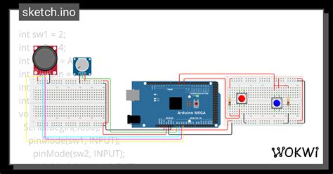 Pull Up Pull Down Wokwi ESP32 STM32 Arduino Simulator