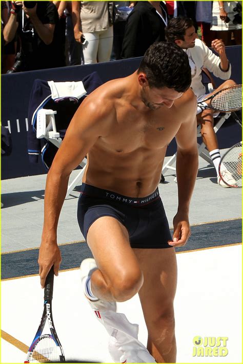 Rafael Nadal Strips Down Shirtless To His Underwear For Sexy Tommy