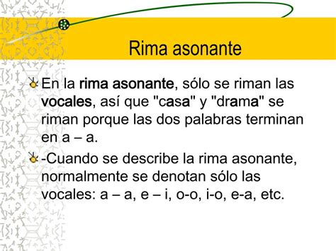 Ejemplo De Rima Asonante