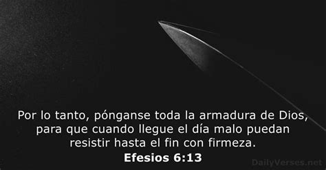 17 de abril de 2023 Versículo de la Biblia del día Efesios 6 13