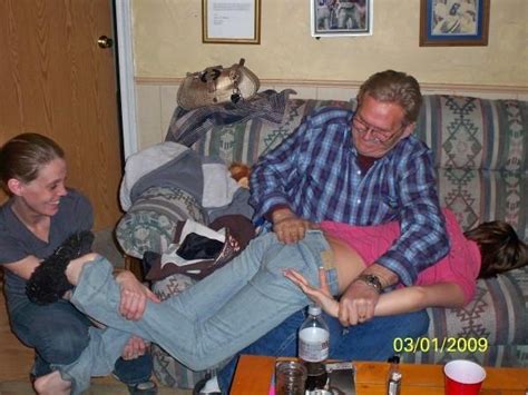 Giving Her Birthday Spankings
