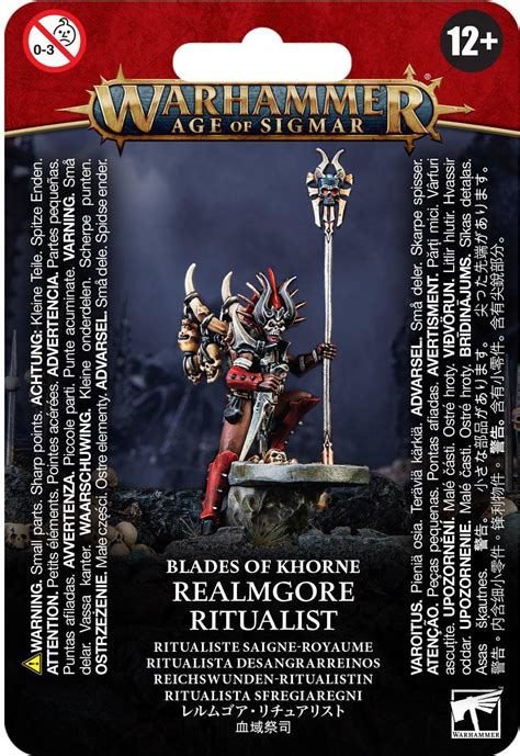Games Workshop Warhammer Age Of Sigmar Blade Of Khorne Realmgore